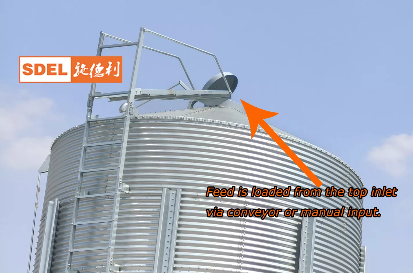 Feed Tower-poultry cage system